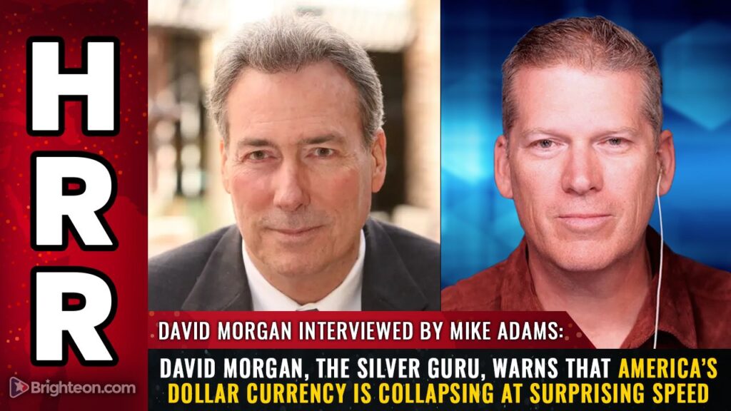 David Morgan warns that America’s dollar currency is collapsing at ...